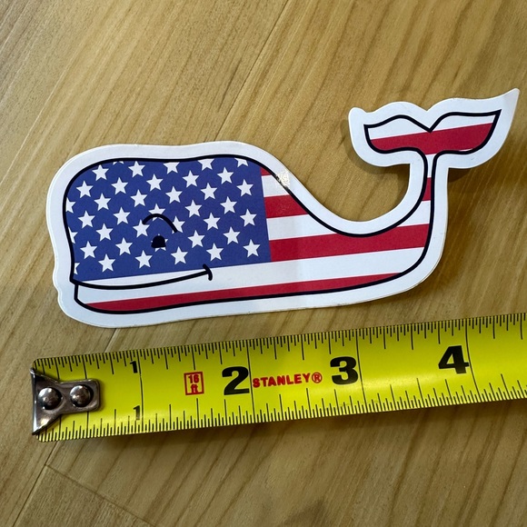 Vineyard Vines | Office | New Vineyard Vines American Flag Sticker ...